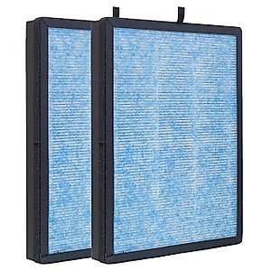 Nyingchi AP1002 Replacement Filter,Compatible with AIRTOK® AP1002 and Pure Morning APH230C Air Purifier, H13 True HEPA 3 in 1 Filter,2-Pack