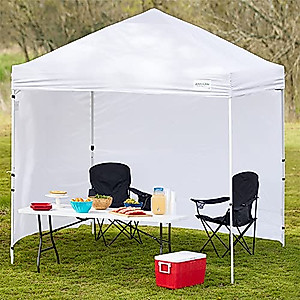 Caravan Canopy Sports Commercial Grade Sidewalls, 10 x 10-Feet, white