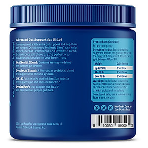 Allergy Immune Supplement for Dogs Lamb- with Omega 3 Wild Alaskan Salmon Fish Oil + Probiotic for Dogs - with Natural Digestive Enzymes + Prebiotics & Pumpkin