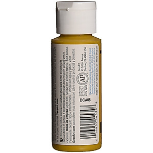 DecoArt Crafter's Acrylic Paint, 2-Ounce, Antique Gold