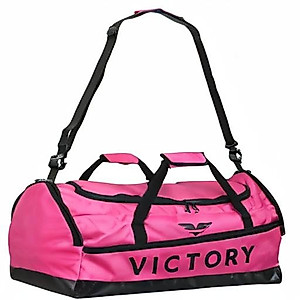 Victory Martial Arts Large Breathable Duffle Bag for MMA Gear, Boxing Gear, Gym or other Sports (Pink)