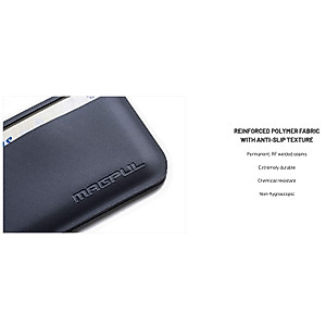 Magpul DAKA Essential Tactical Slim Minimalist unisex-adult Polymer Credit Card Holder Travel Wallet EDC Gear, Stealth Gray