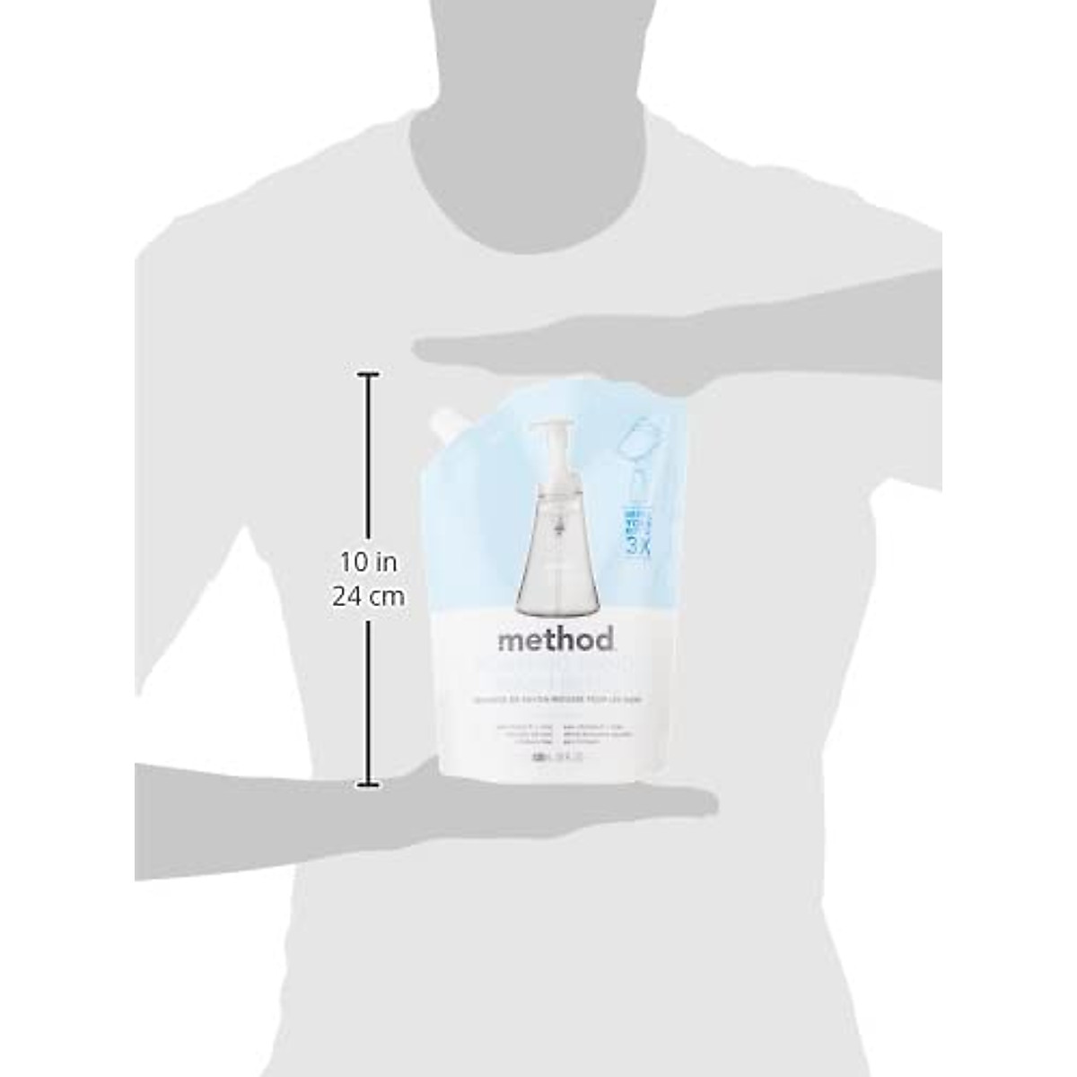 Method Foaming Hand Wash Refill, Sweet Water, 28 Ounce