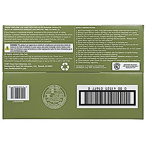 Pine Mountain Traditional 4-Hour Firelogs, Easy Starter Logs, Long Burning Firelog for Fireplace, Campfire, Fire Pit, Indoor & Outdoor Use, 2 Pack