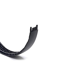 Adhiper Solo3 Headband Replacement Top Headband Repair Parts is Compatible with Solo 3 Solo 3.0 Wireless Solo 2.0 Wireless Over-Ear Headphones (Matte Black+Red)