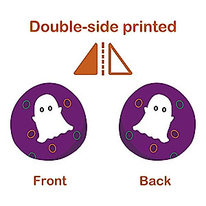 Ivenf Halloween Decorations Hanging Swirls 30ct, Cute Pumpkin Ghost Spider Bat Boo Party Decor, Ofiice Home Indoor Halloween Party Supplies Gifts