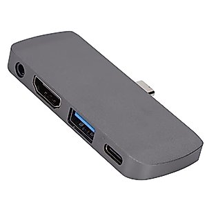 Type C Adapter, 4 Ports USB Type C to USB Adapter 5Gbps Data Transmission HD TV Hub Adapter for Smart Phones for Smart Device
