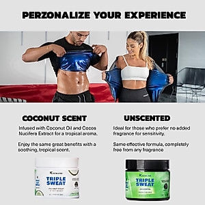 Kewlioo Triple Sweat Workout Enhancing Cream - Unscented