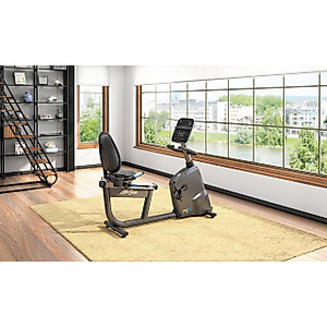 Life Fitness RS3 Recumbent Indoor Cycling Exercise Bike with Track Connect Console