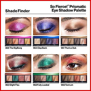 Eyeshadow Palette by Revlon, So Fierce Prismatic Eye Makeup, Ultra Creamy Pigmented in Blendable Matte & Pearl Finishes, 965 Tantrum, 0.21 Oz
