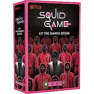 Mixlore Squid Game The Board Game | Thrilling Survival Strategy Game for Adults and Teens Based on The Hit Netlix Series | Ages 16+ | 3-6 Players | Average Playtime 45 Minutes | Made by Mixlore