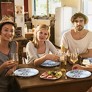 durony 150 Pieces Silver Disco Ball Paper Dinner Plates 70s Silver Foil Disposable 9-Inch Plates 80s 90s Disco Paper Tableware for Disco Bachelorette Groovy Birthday Wedding Party Decorations