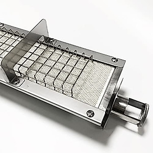 GRILLJOB BBQ Grill Searing Burner Ceramic Infrared Sear Burner Replacement Part P02005020A Compatible with Grand Hall Turbo Infrared Main Burner