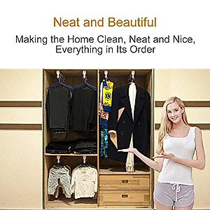 500mm/19.7'' Pull-Out Closet Valet Rod Adjustable Wardrobe Clothing Rail Top Mount Wardrobe Hanger Rack Bar Ball Bearing Slide Heavy Duty