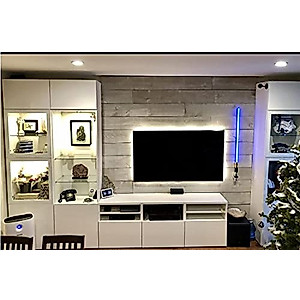 Lightsaber Wall Mounted Rack Clear Acrylic Display Stand for Star Wars Light Saber (2 Pack)