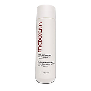 Maxxam Nutrient Maximizer Leave-in Conditioner, Frizz Control for All Hair Types, Repairs & Strengthens Damaged Hair, 8 Fl Oz