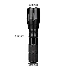 VATTEA Flashlights Flashlight Q5 Mini Torch Lanterna Tactical Flashlight Zoomable Waterproof Protable Outdoor Camping Bike Light