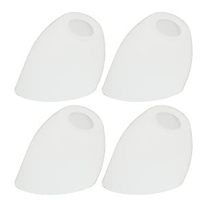 4Pcs Plastic Lamp Shade Replacement Horseshoe Plastic Lamp Shade White Lamp Shade for Floor Lamps Cover for Multi- Head Stand up Lamp Bedroom Light 5.11X3.34inch