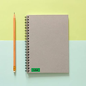 Compatible with Brother P Touch M Tape M-K731 MK 731 12mm 0.47 Black on Green Label Tape for Brother Label Maker PT-M95 PT-65 PT-90 PT-70BM PT-45,5-Pack