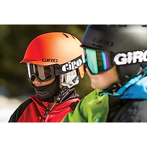 Giro Surface S Snowboard Ski Helmet (Matte Black, Large)