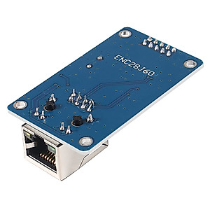 ACEIRMC 5pcs ENC28J60 ENC28J60-I/SO HR911105A Ethernet LAN Network Module SPI Interface 3.3V for Arduino AVR PIC LPC STM32
