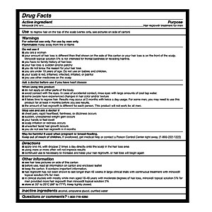 5 % Extra Strength, 2 Pack (6 Months Supply)