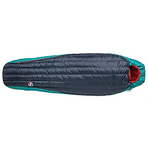 Big Agnes Women's Daisy Mae (650 DownTek) Sleeping Bag, 0 Degree, Petite, Right Zip