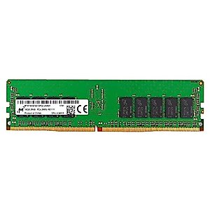 16GB MICRON MTA18ASF2G72PDZ-2G6E1SI 2Rx8 RDIMM DDR4 PC4-2666V ECC Server Memory