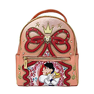 Danielle Nicole X Disney Little Mermaid Ariel and Eric Wedding Mini Backpack - Fashion Cosplay Disneybound Cute Bags