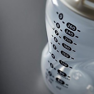 Tommee Tippee Natural Start Ready for Baby Bottle Set, 5oz and 9oz Anti-Colic Bottles, Slow and Medium Flow Nipples, 0-6 month pacifiers, Self-Sterilizing