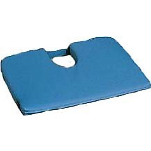 TUSH CUSH Home Office Orthopedic Large Computer Ergonomic Seat Cushion Original - Charcoal Velour Fabric