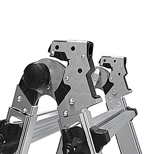 Little Giant Ladders, Epic, M22, 22 foot, Multi-Position Ladder, Aluminum, Type 1A, 300 lbs weight rating, (16822-818)