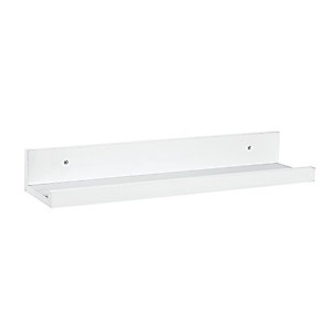 ClosetMaid 1657 Floating Wall Shelf, White, 19-Inch