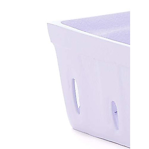 Old Dutch International White Berry Basket, 2¾" H, small