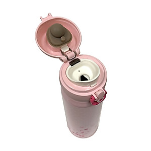 THERMOS 16 Ounce Stainless Steel Direct Drink Bottle, Hearts