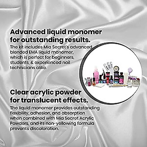 Mia Secret Professional Acrylic Nail Kit/Set For Beginner - Nail kit with everything - Kit de uñas acrilicas completo mia secret - Kit para uñas de acrilico completo