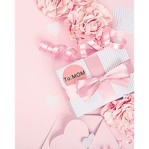 POLONO Shipping Label Printer Pink, 4x6 Thermal Label Printer for Shipping Packages, Commercial Direct Thermal Label Maker, 2" Pink Circle Direct Thermal Labels (750 Labels c