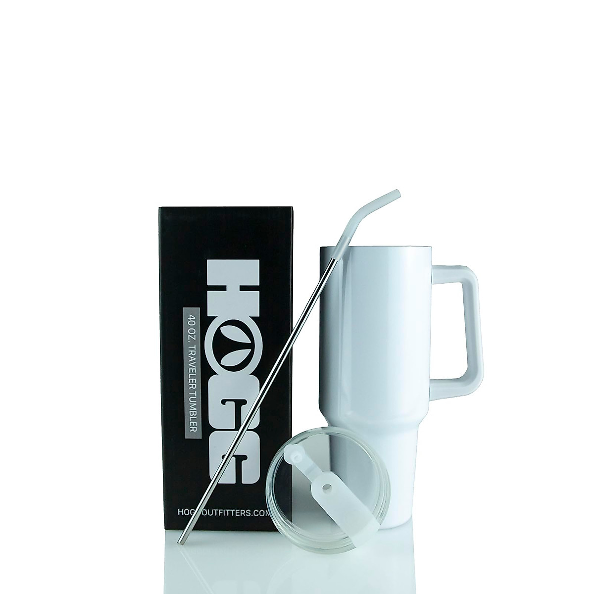 Hogg Personalized Composition Notebook Teacher's Toolkit - 40oz Traveler Tumbler With Handle, Appreciation Gifts for Women, Christmas Presents