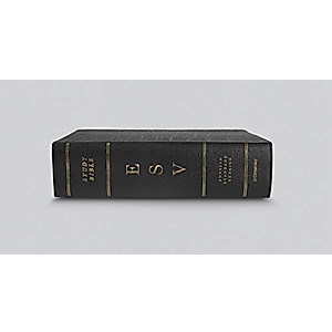 ESV Study Bible, Large Print (Genuine Leather, Black)
