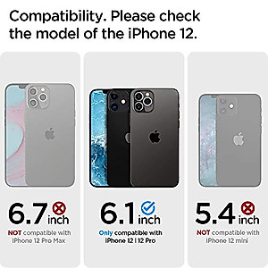 Spigen Liquid Crystal Designed for iPhone 12 Case (2020) / Designed for iPhone 12 Pro Case (2020) - Crystal Clear