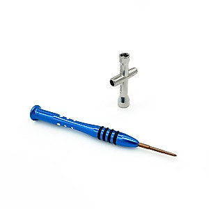 Yaohappy RC Car Screws Kit, RC Screws Kit Repair Tool Box Hardware Fasteners Replacement for Wltoys Wltoys 1/14 144001 RC Car