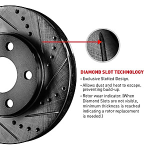 R1 Concepts Rear Disc Brakes Rotors Kit| Rear Brakes Rotors| Brakes Rotors| Rear Rotors|Rear Disc Brakes Rotors| Fit 2003-2022 INFINITI FX35, FX37, FX45, JX35, M35h, M37, M56, Q50, Q60, Q70, Q70L