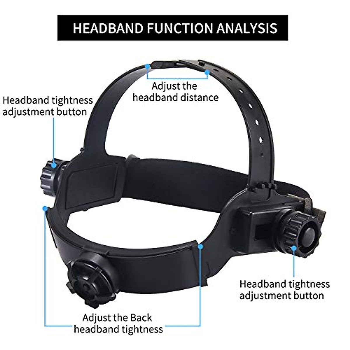 Holulo Welding Helmet Solar Power Auto Darkening Wide Viewing Field Professional Hood for MIG TIG ARC MMA