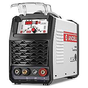 ANDELI TIG Welder PULSE/HF TIG/STICK/ARC,170 Amp 110/220V Dual Voltage Multi-function IGBT TIG Welding Machine with Torch
