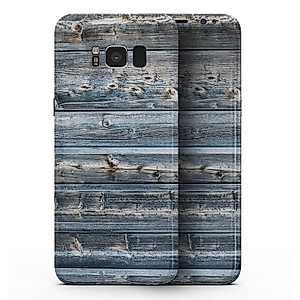 Design Skinz Design Skinz Vertical Planks of Wood Full-Body Wrap Decal Skin-Kit for The Galaxy S7