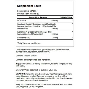 Swanson Healthy Blood Flow - Featuring Wellemon 60 Sgels