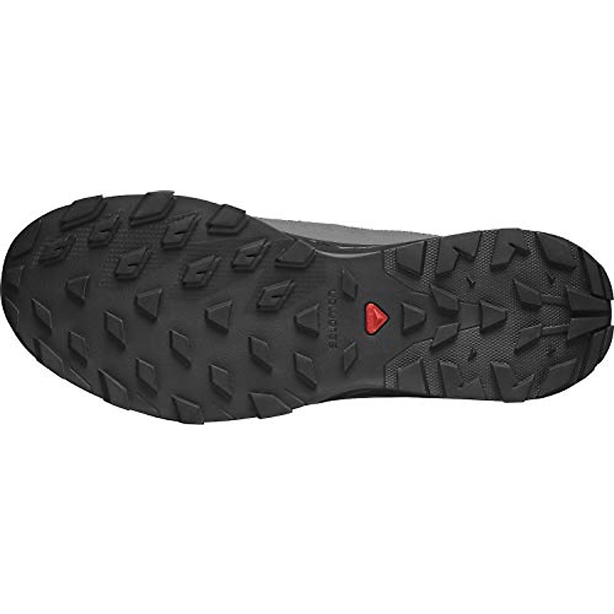 Salomon Outline Hiking Shoes for Men, Magnet/Black/Monument, 7