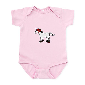 CafePress Roller Derby Unicorn Body Suit Infant Bodysuit Baby Romper