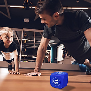 Time Cube Plus Preset Timer for HIIT Workouts, Fitness and Exercise Routines, Cardio and Cross Fit Countdowns, Blue, 10, 20, 30 and 60 Seconds