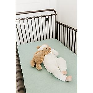 Copper Pearl Premium Knit Baby Crib Sheets for Boys and Girls Breathable and Soft, Fitted Crib Sheets for Standard Baby Mattresses, Crib Sheet for Baby Registry or Shower Gift, Emerson